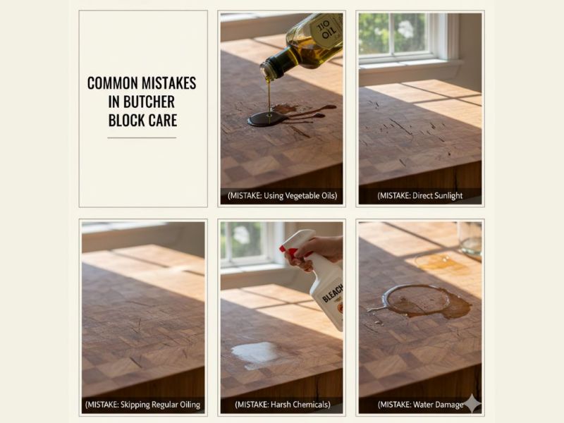 Butcher Block Countertop Maintenance: Complete Care Guide